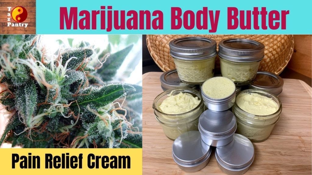 Marijuana Body Butter | Cannabis Facial Moisturizer | Pain Relief Cream ...